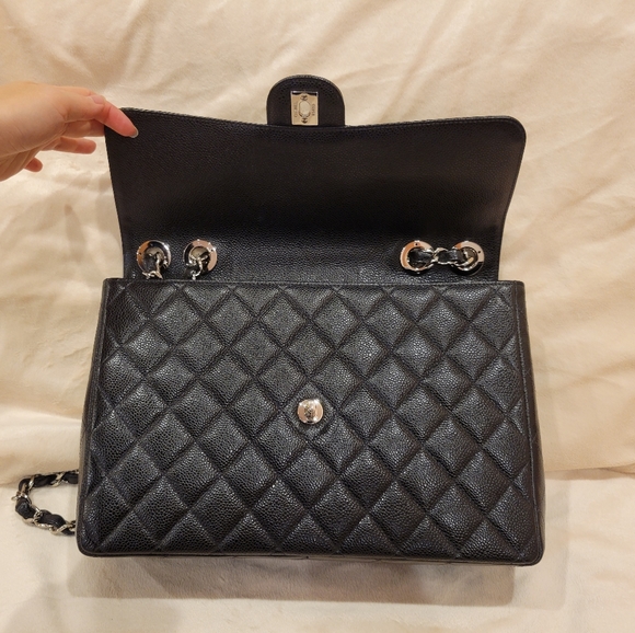CHANEL | Bags | Chanel Jumbo Caviar Single Flap Bag | Poshmark